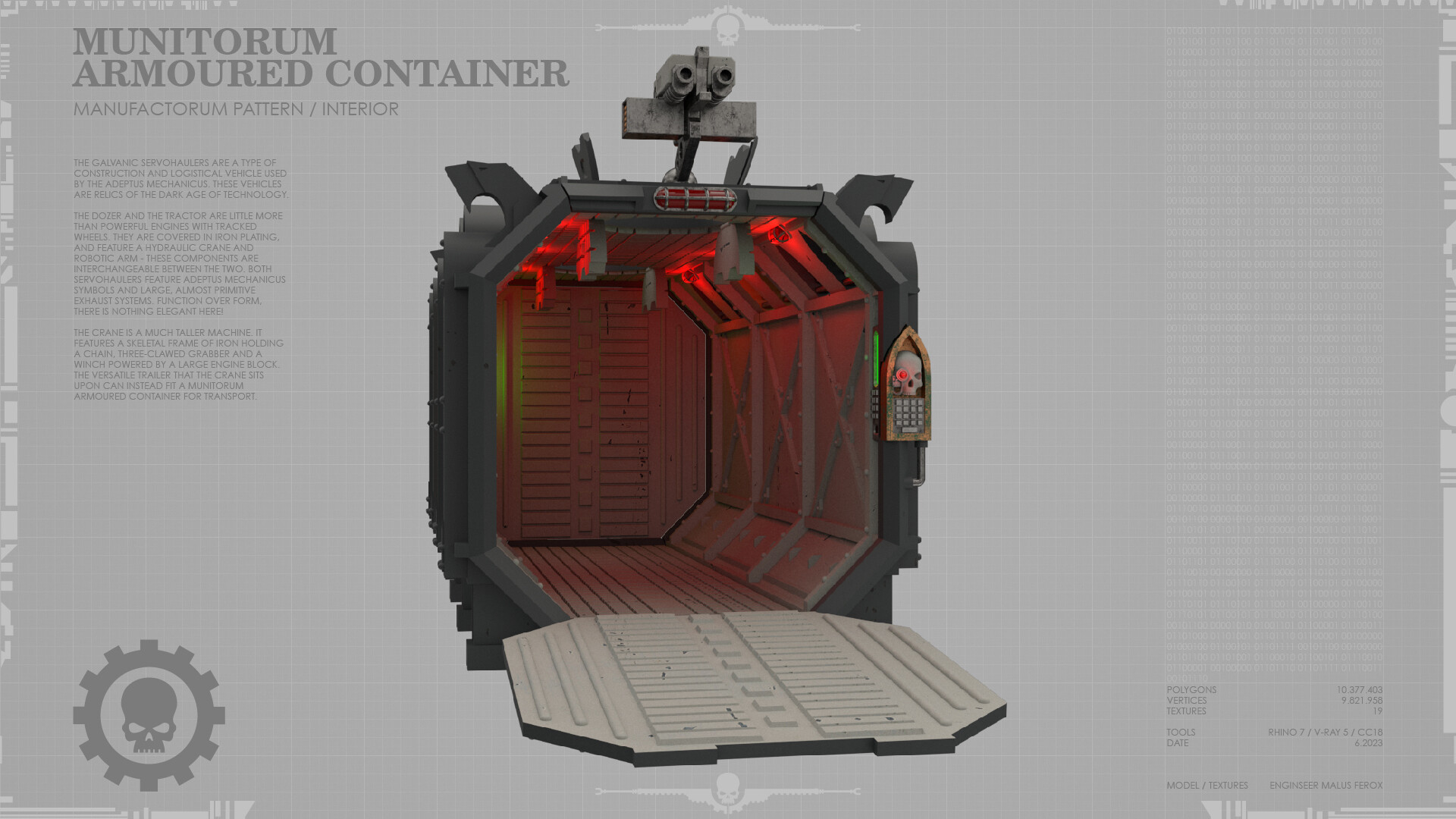 Malus Ferox - Galvanic Servohaulers