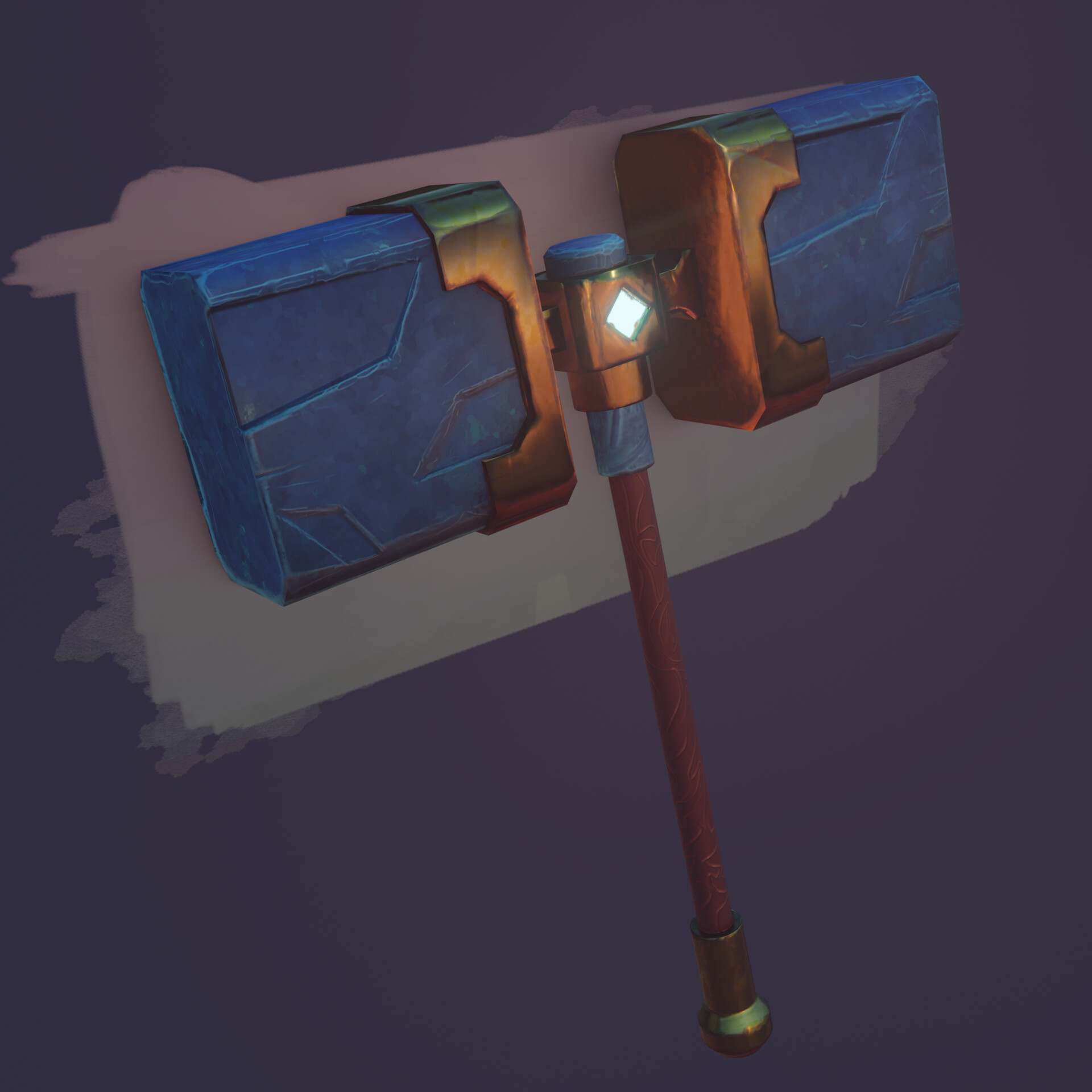 ArtStation - Fantasy Hammer (game ready)