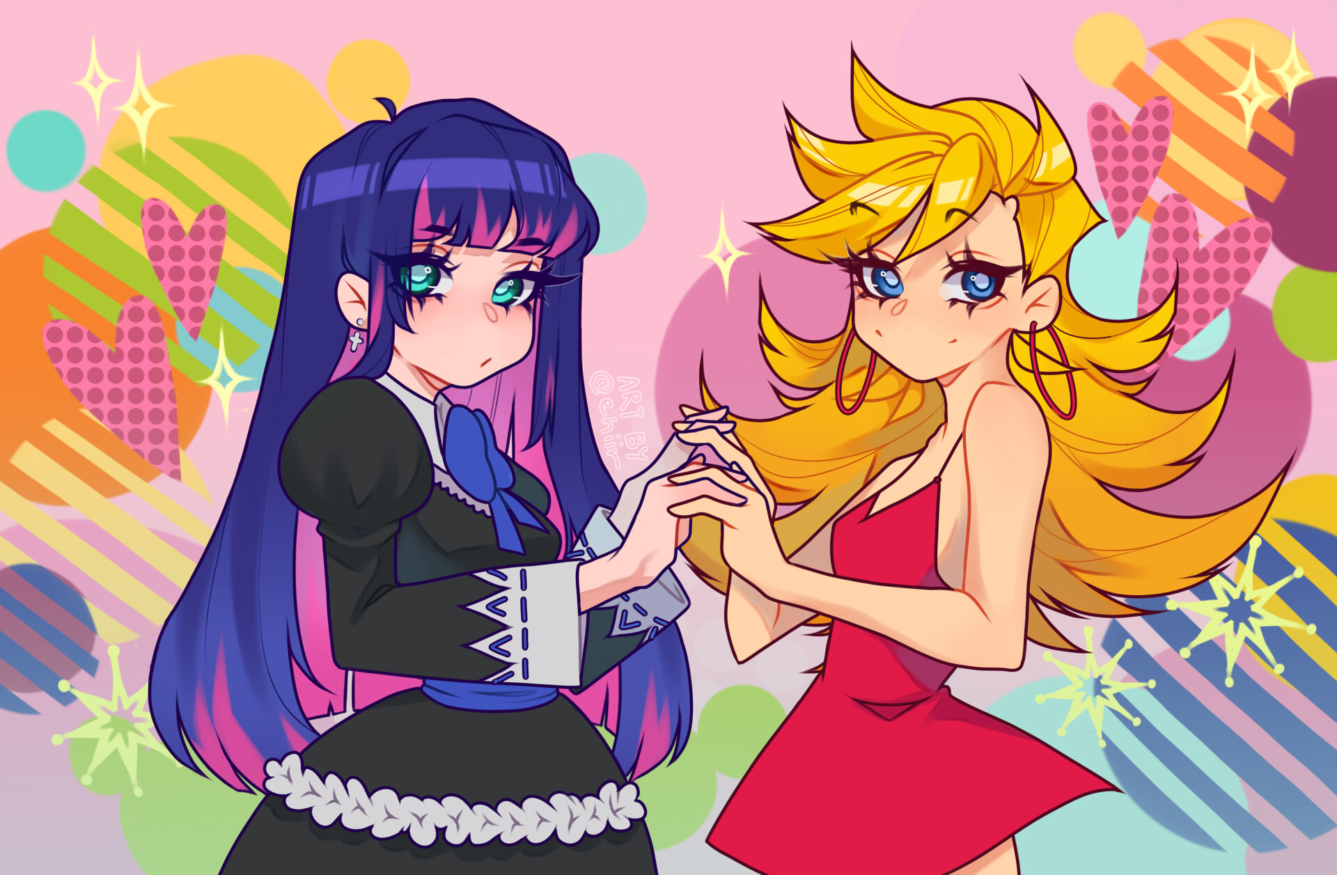 ArtStation - Panty x stocking fanart
