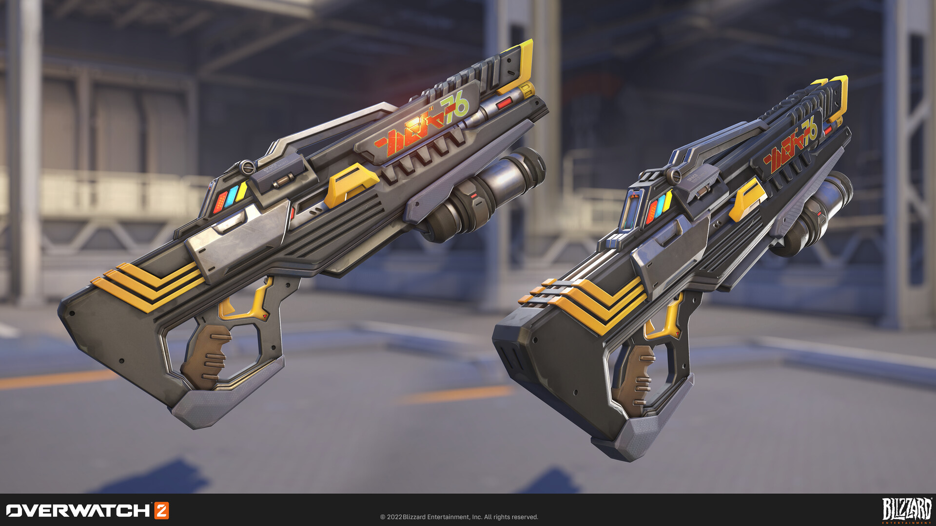 Alexander Polovov - Overwatch 2 - Soldier 76 Bug Hero Weapon