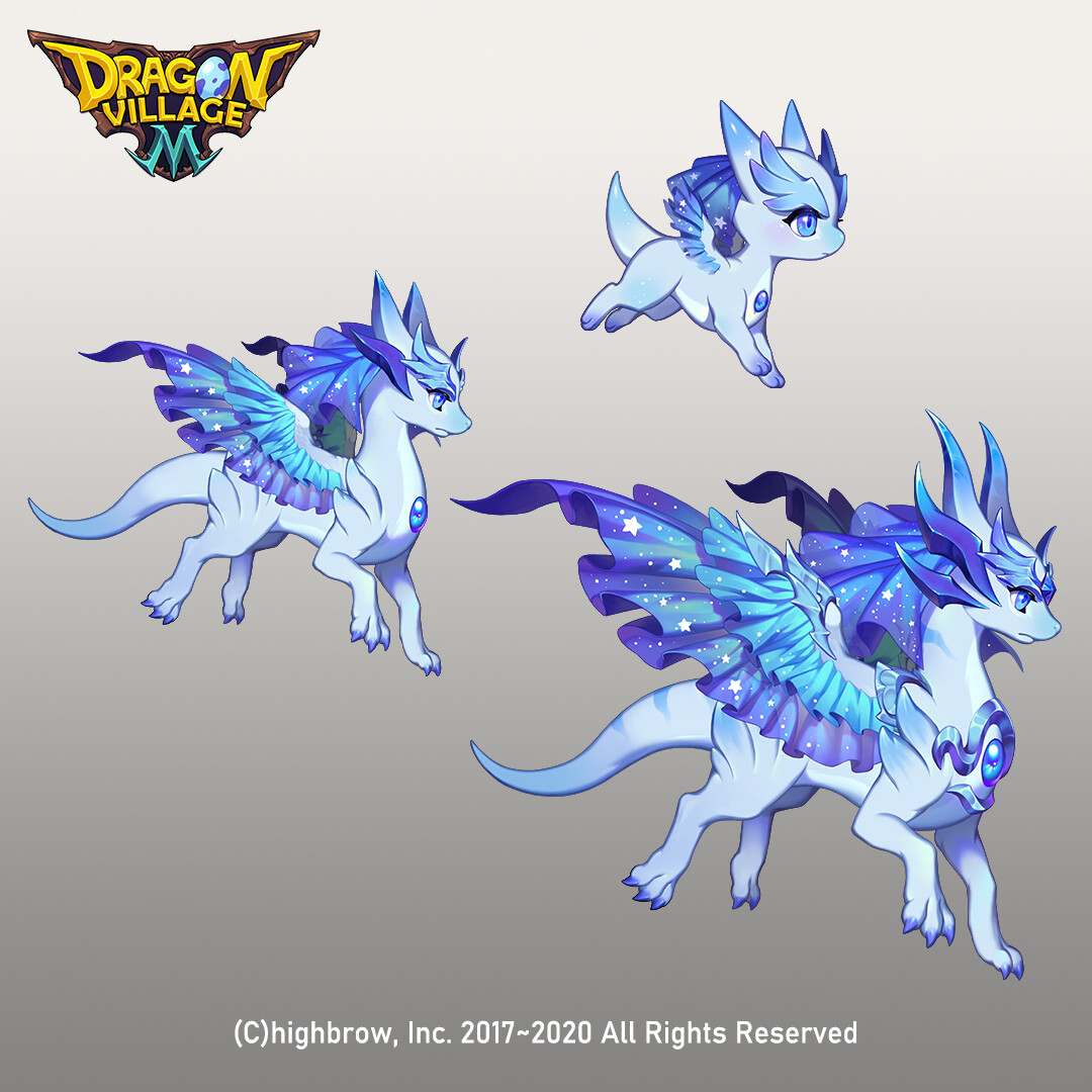 ArtStation - [Dragon Village M] artemis Dragon design work.