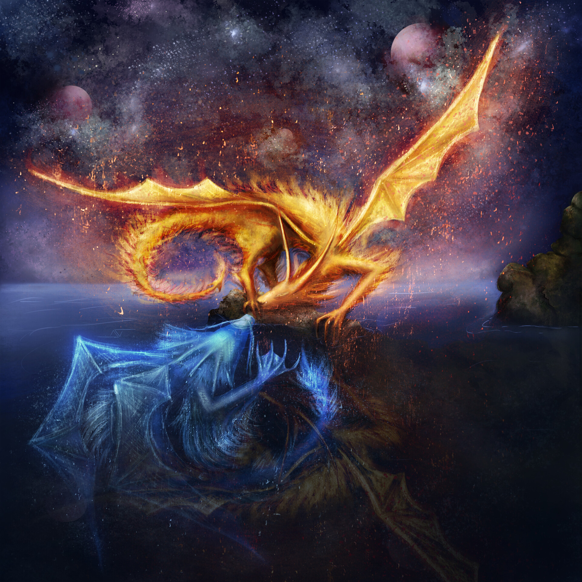 ArtStation - Dragons