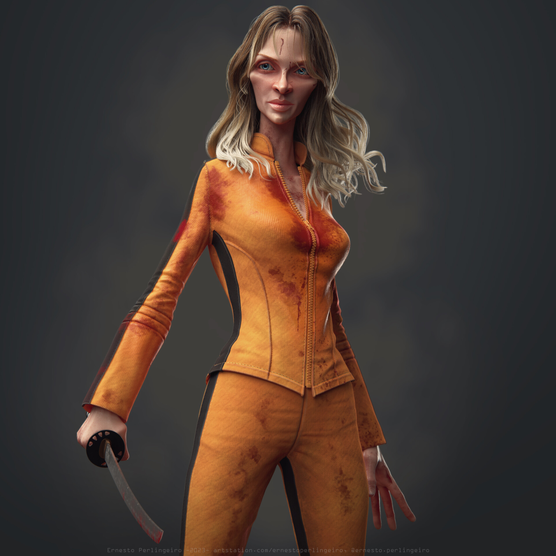 ArtStation - Beatrix Kiddo / The Bride