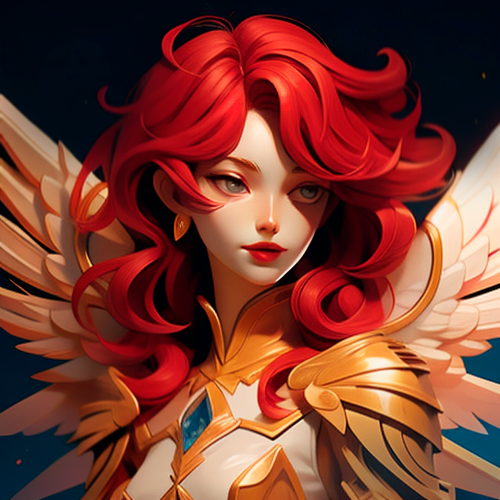 ArtStation - knight angel
