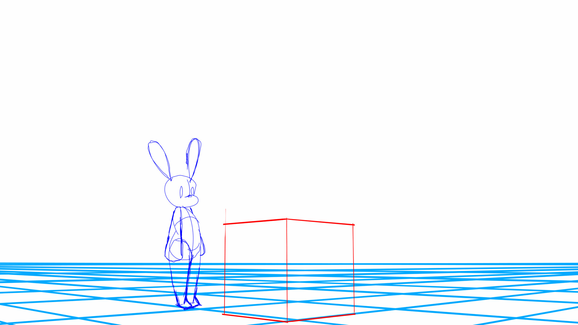 ArtStation - Box Jump - Animation Pencil Test