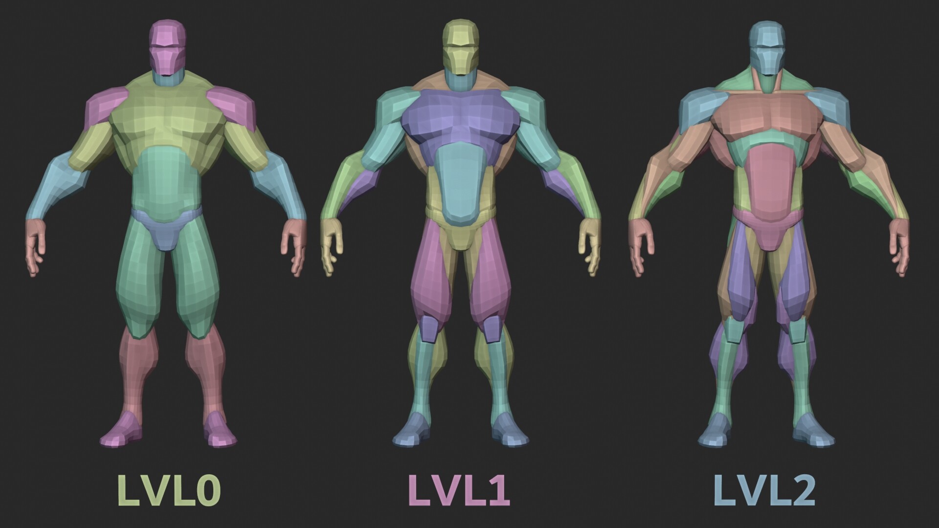 George Zaky - Stylized Anatomy Blockout Video Process