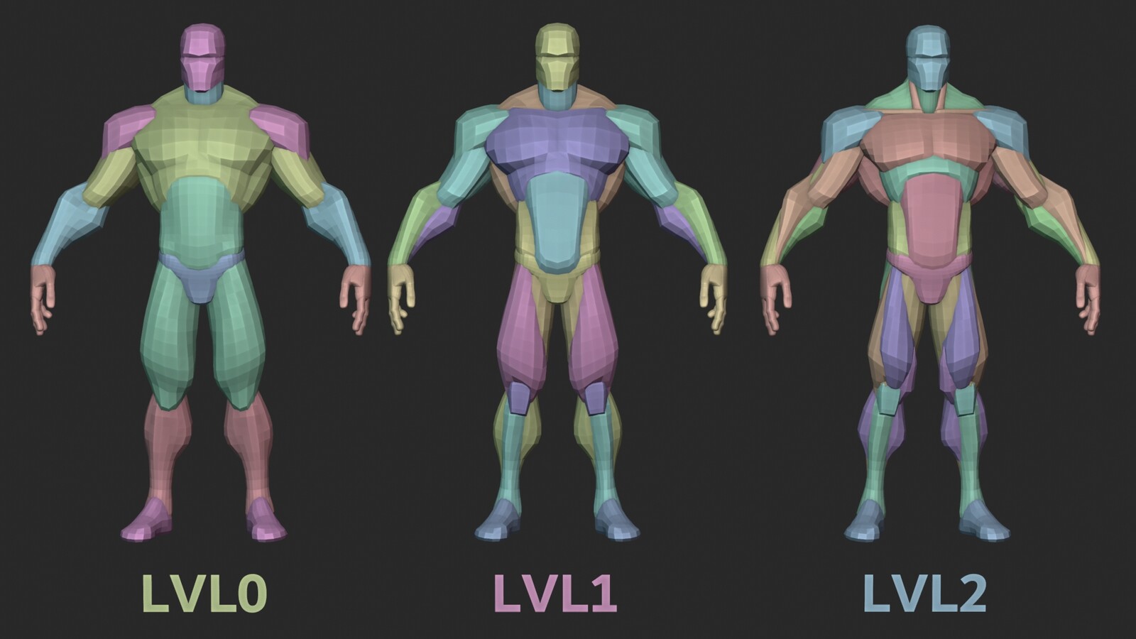 George Zaky - Stylized Anatomy Blockout Video Process