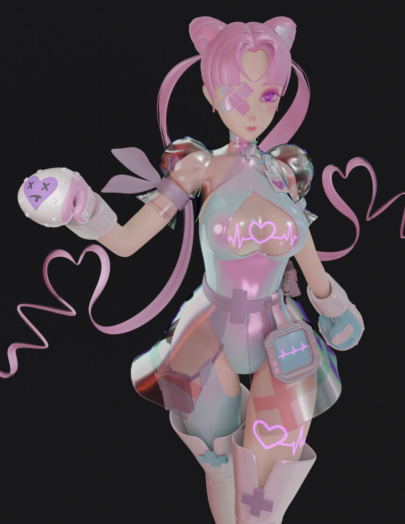 ArtStation - Knockout Nurse