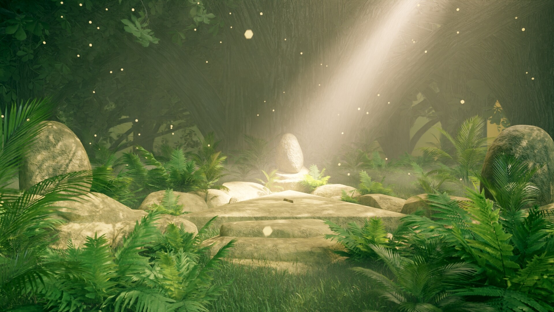 ArtStation - Work In Progress - Korok Forest