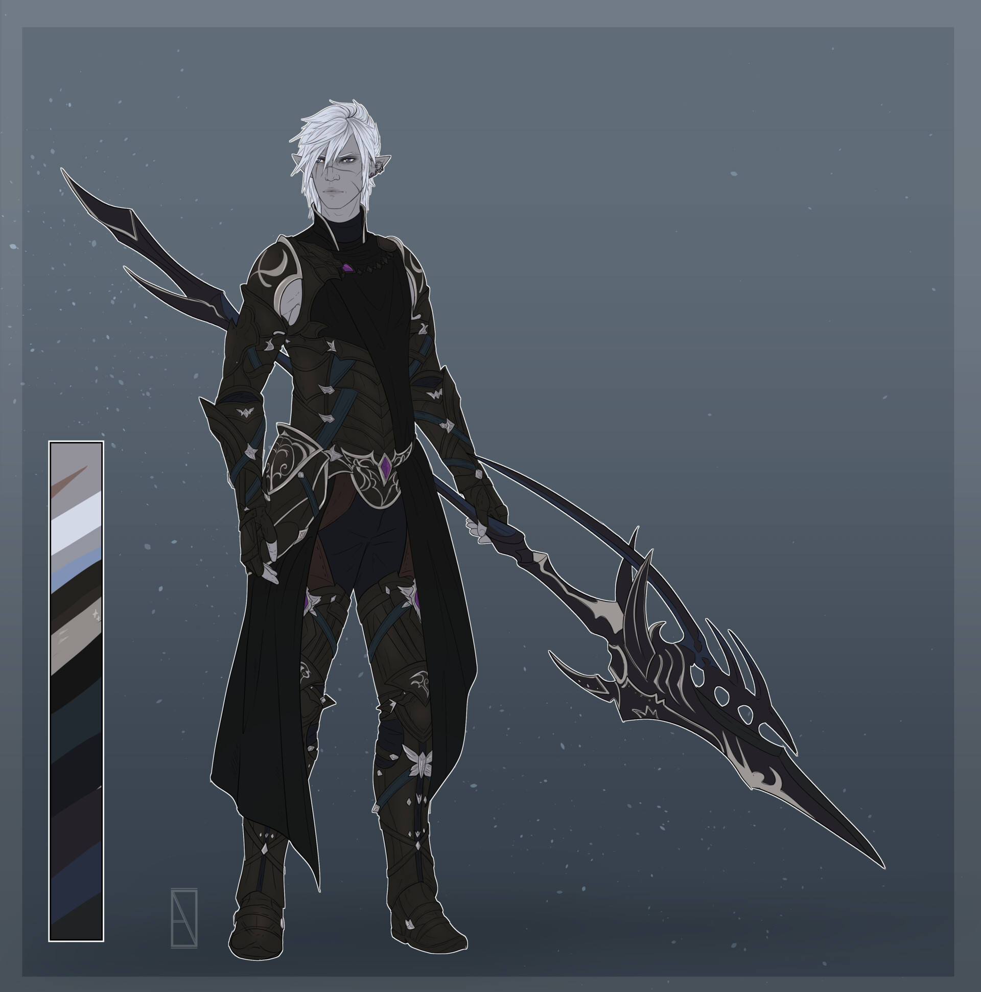 ArtStation - Character reference sheet: FFXIV