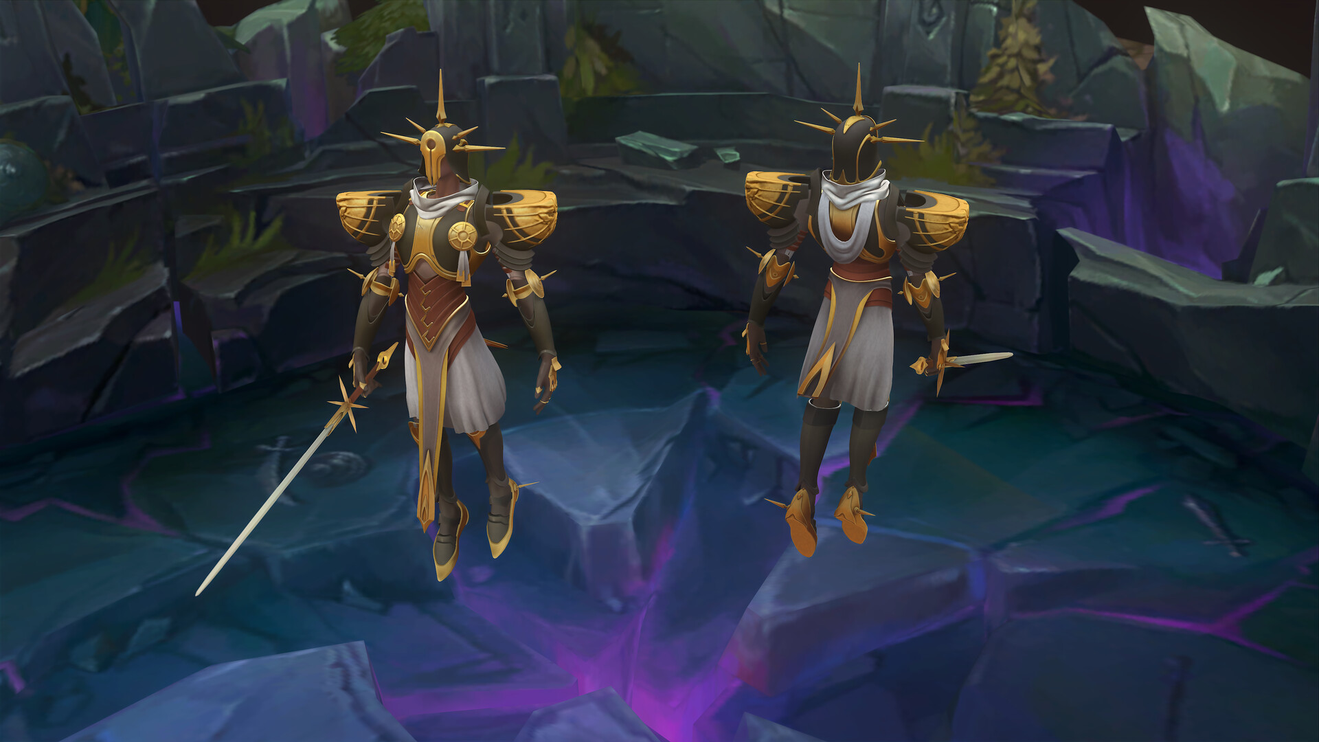 igor Mandalla - Stylized-HandPainted-Celestial Soldier