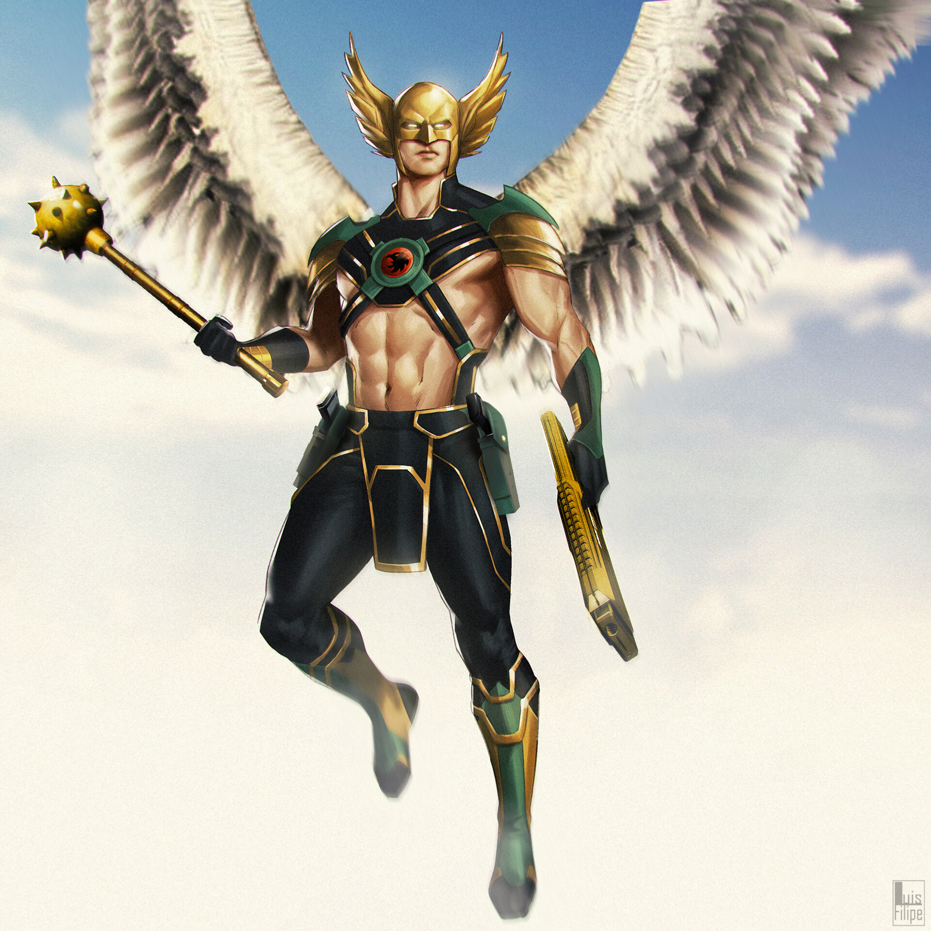 ArtStation - Hawkman Commission