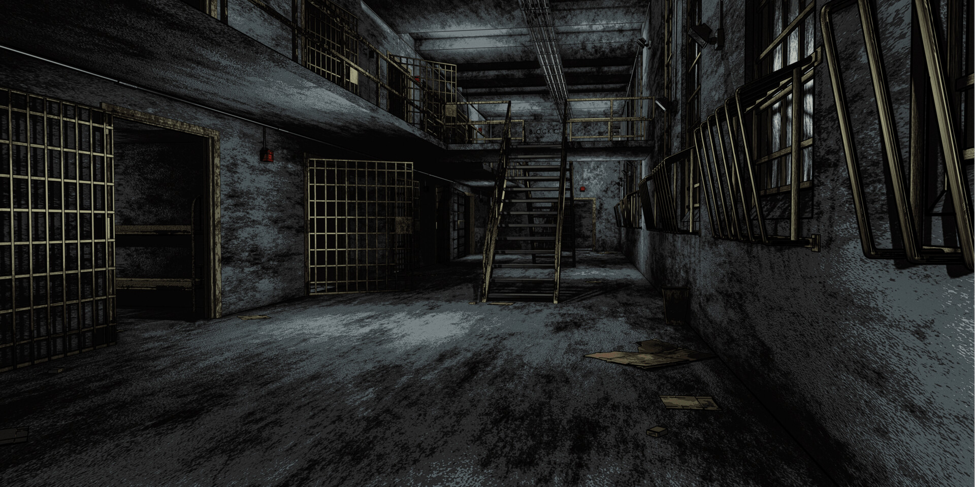 ArtStation - Abandoned Jail Cell