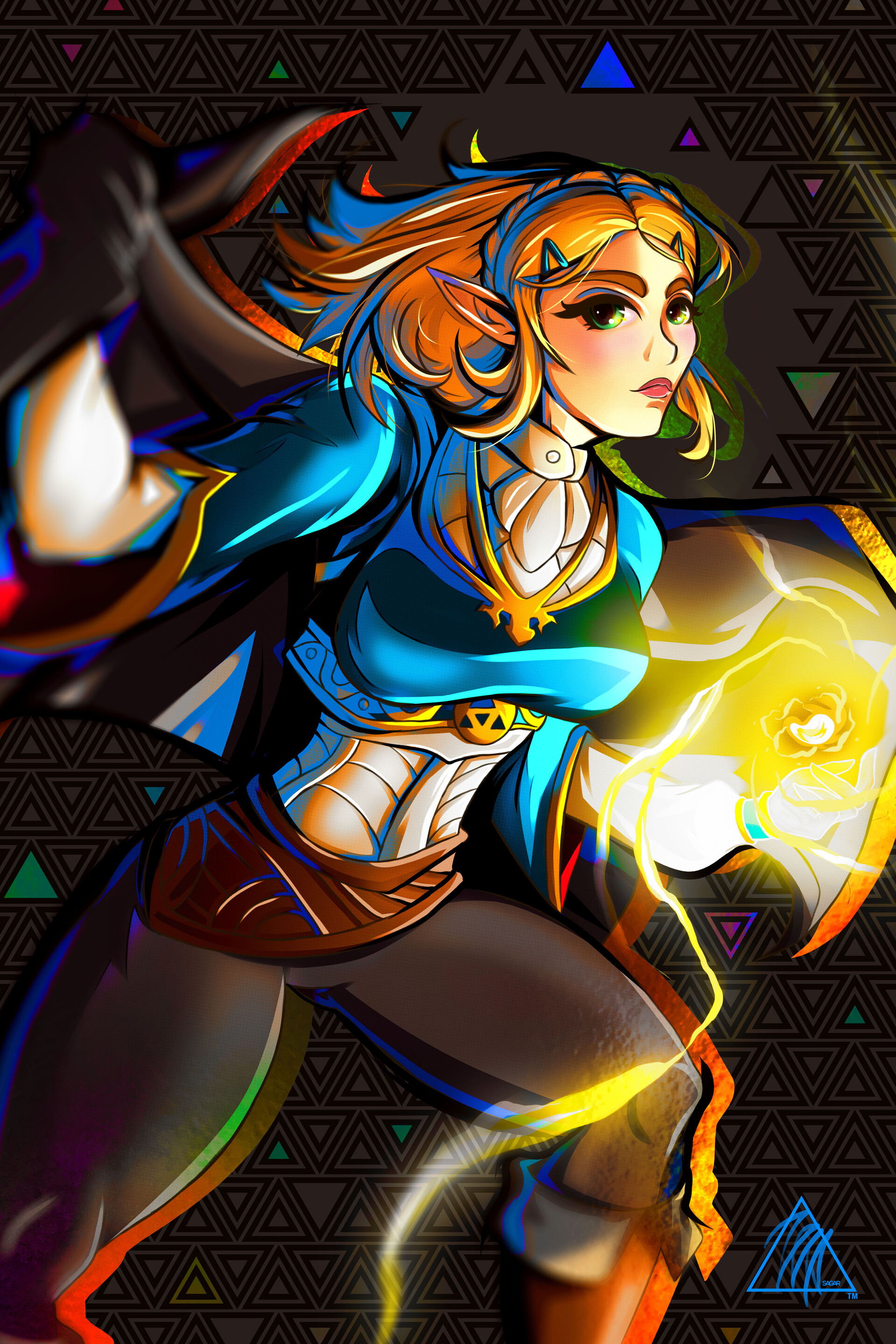 ArtStation - Princess Zelda TOTK - Fanart