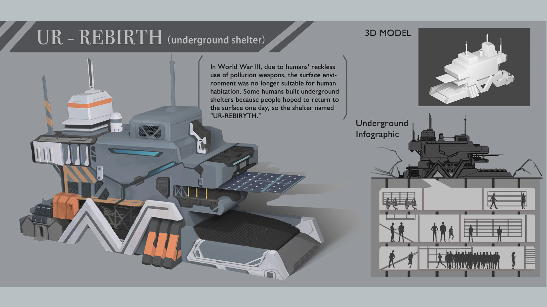 ArtStation - UR-Rebirth（building Design）