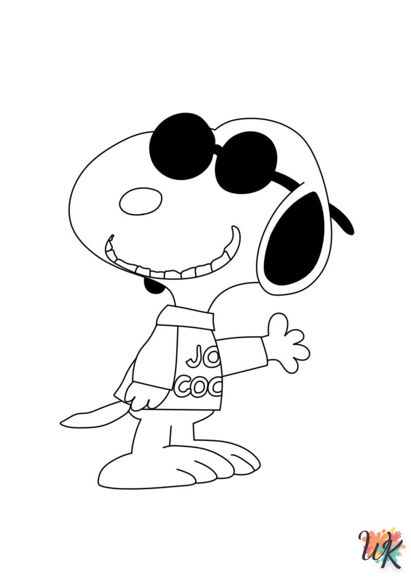 ArtStation - Dibujos para Colorear Snoopy