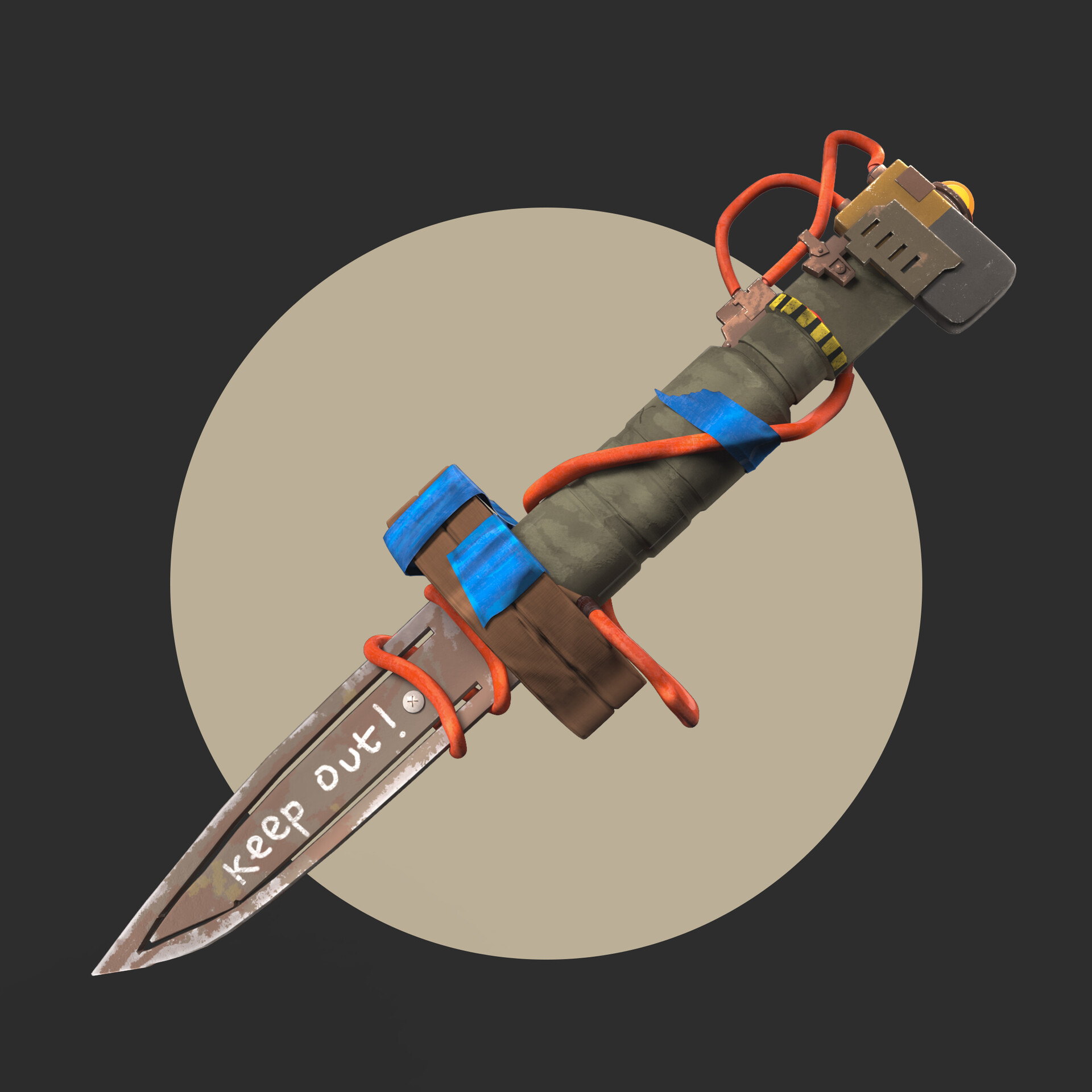 ArtStation - DETONATED KNIFE