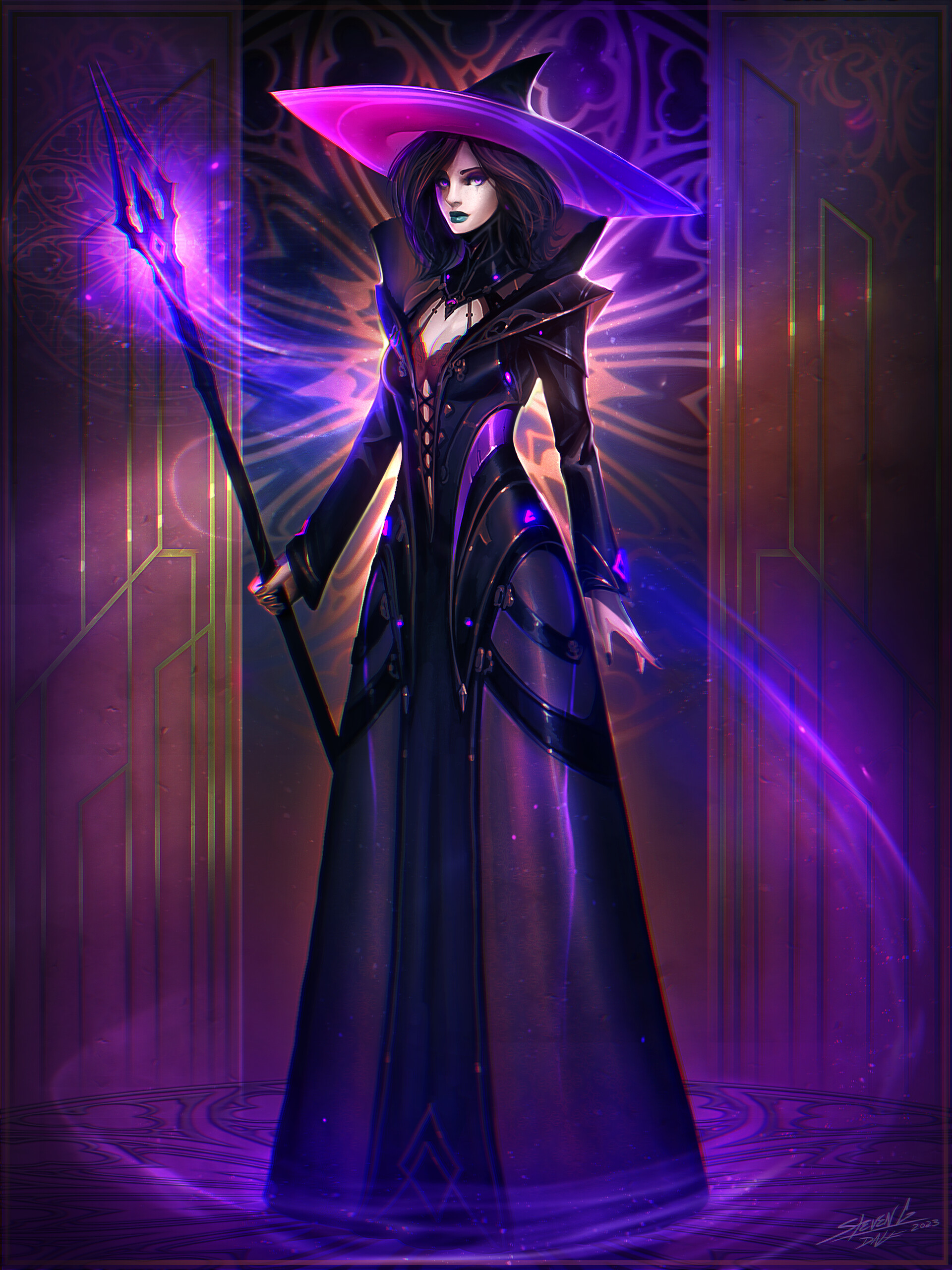 ArtStation - Modern Witch Character desin challenge