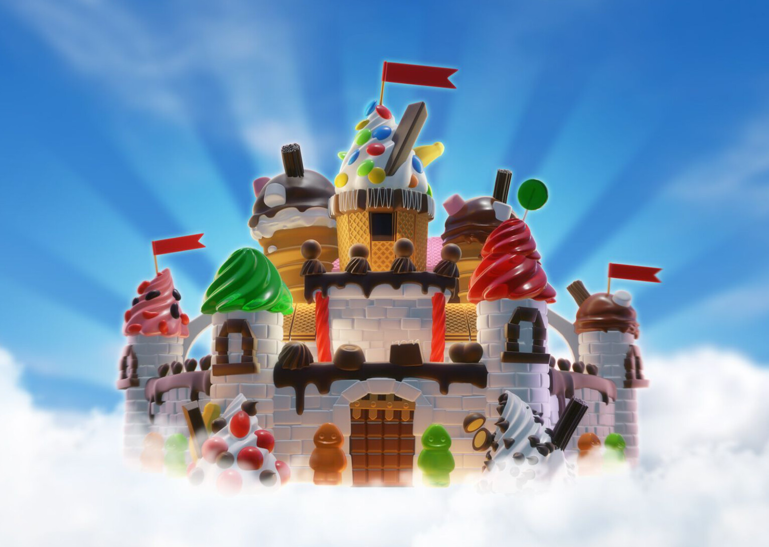 ArtStation - Candy Castle