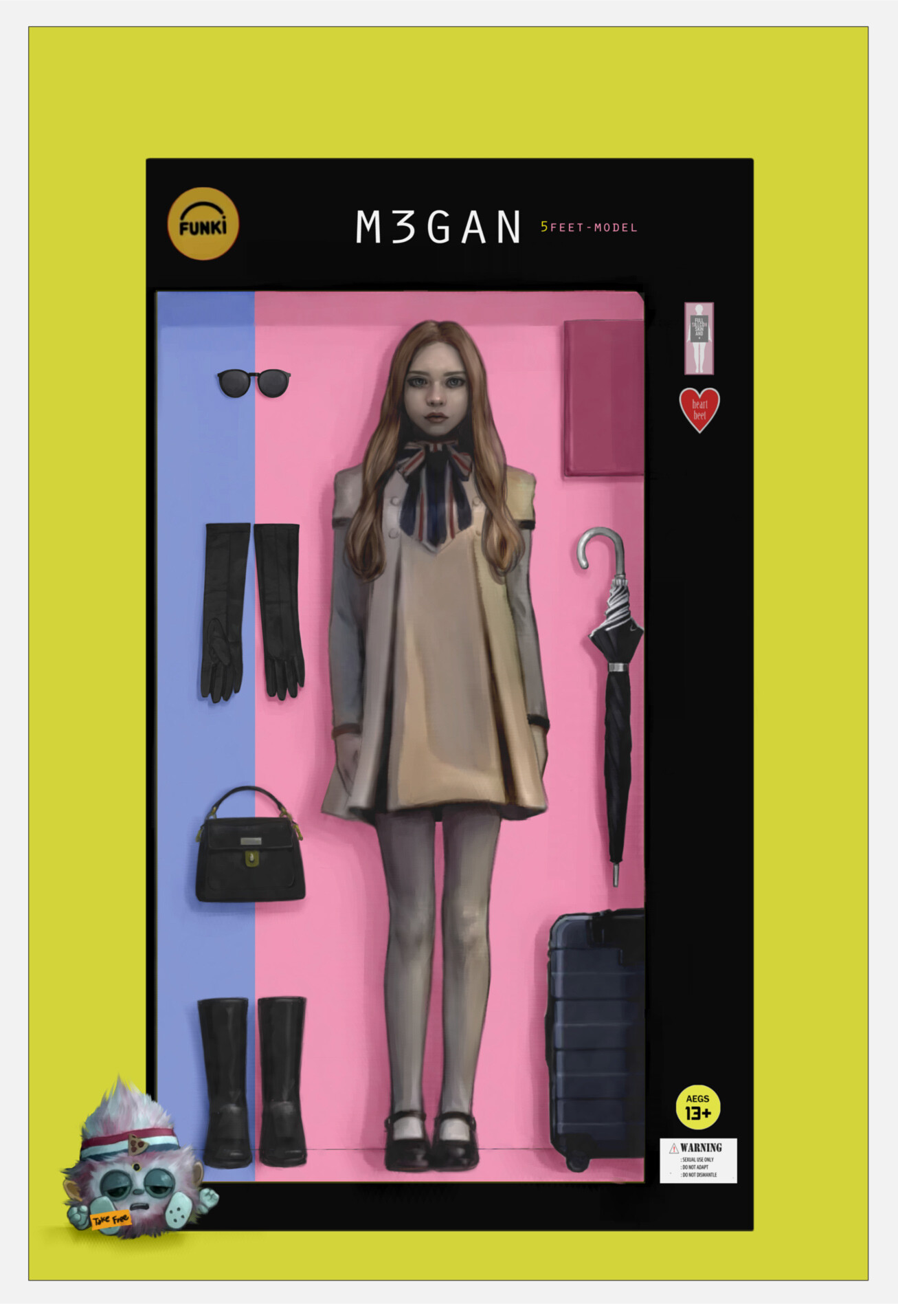 ArtStation - M3GAN 5feet-model