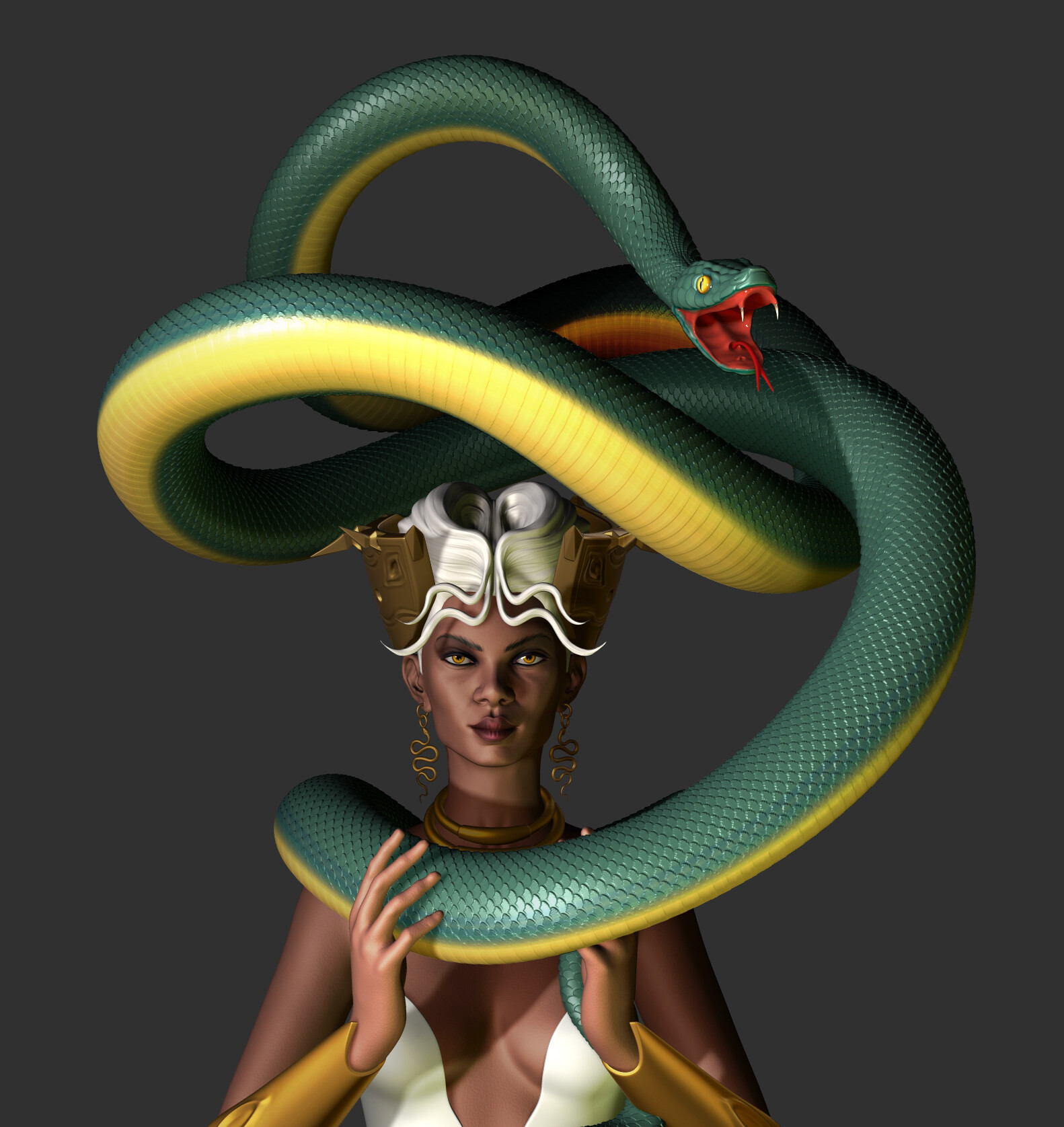 ArtStation - Snake Queen