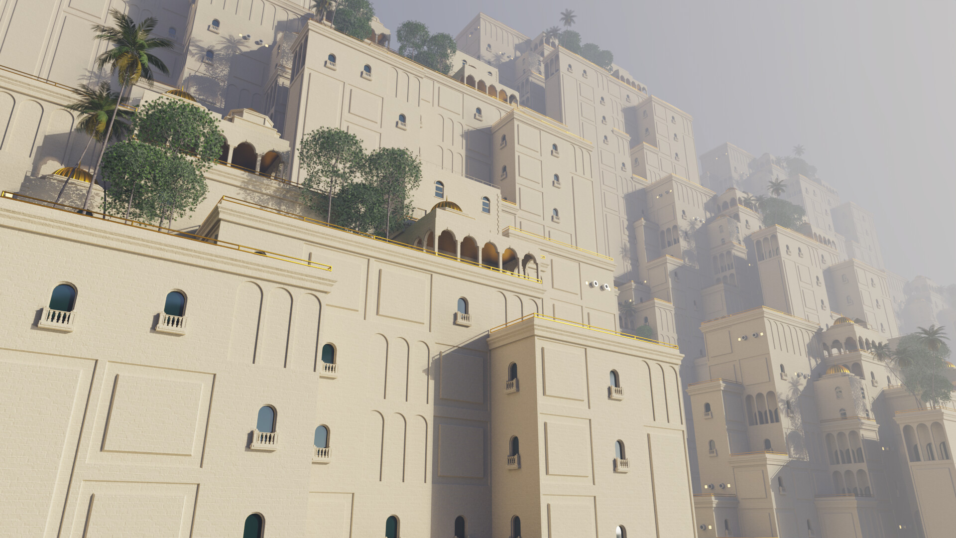 ArtStation - City Wall Procedural HDA
