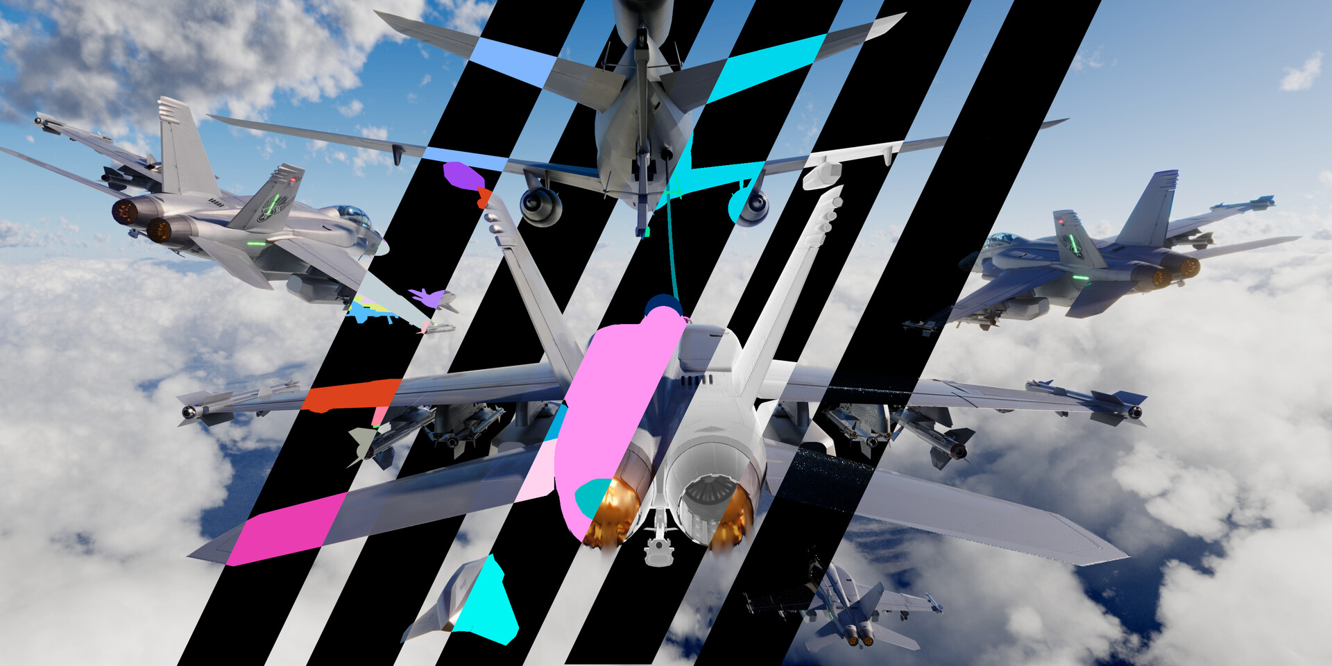 AR020 - F/A 18 Block 70 Super Advanced Hornet