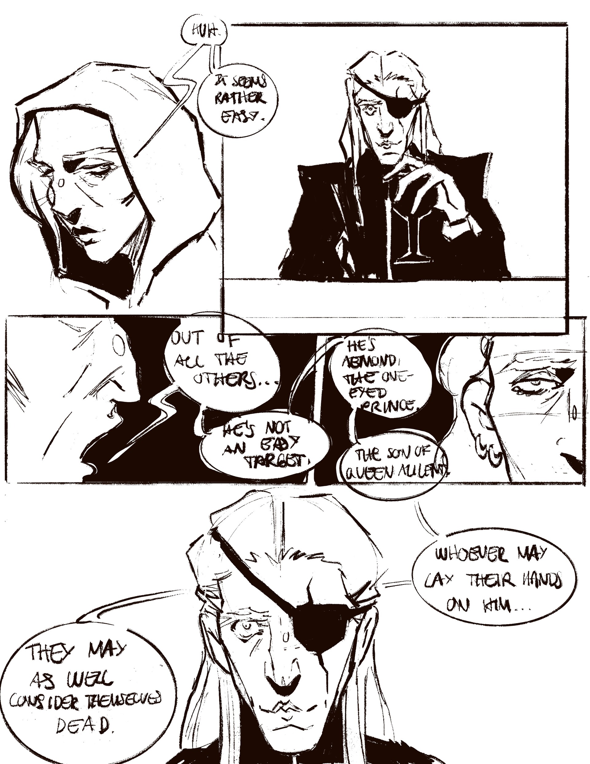 ArtStation - House of the Dragon fan-comic.