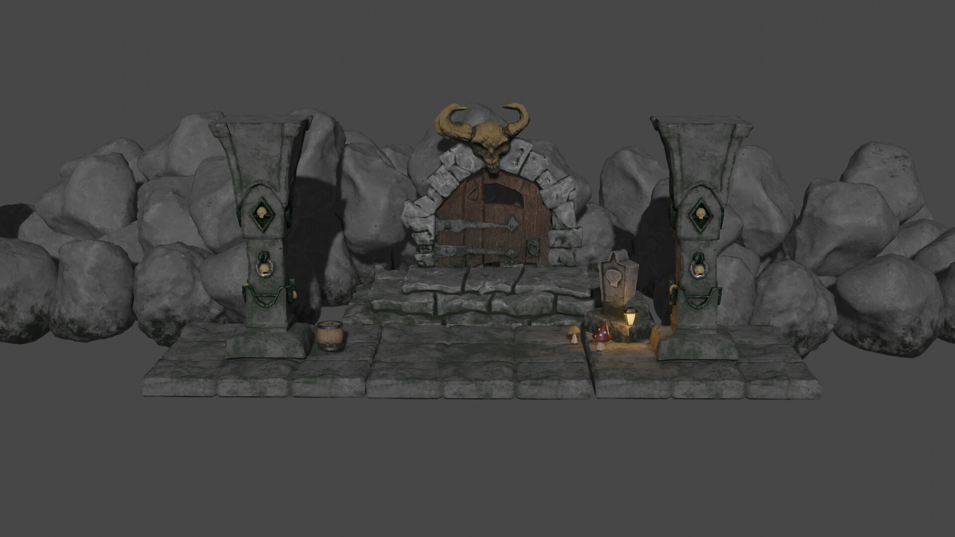 ArtStation - Stylized dungeon pack