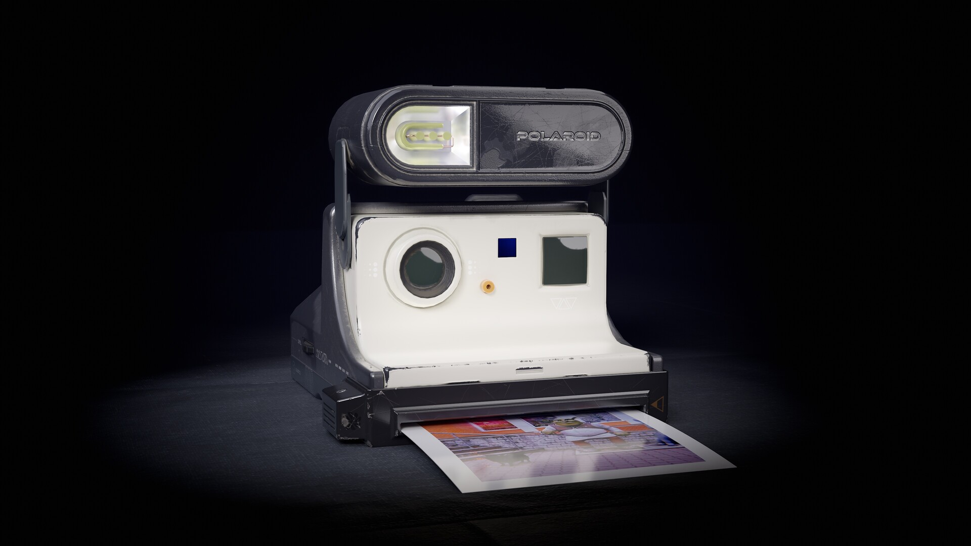 ArtStation - Polaroid Folding Camera