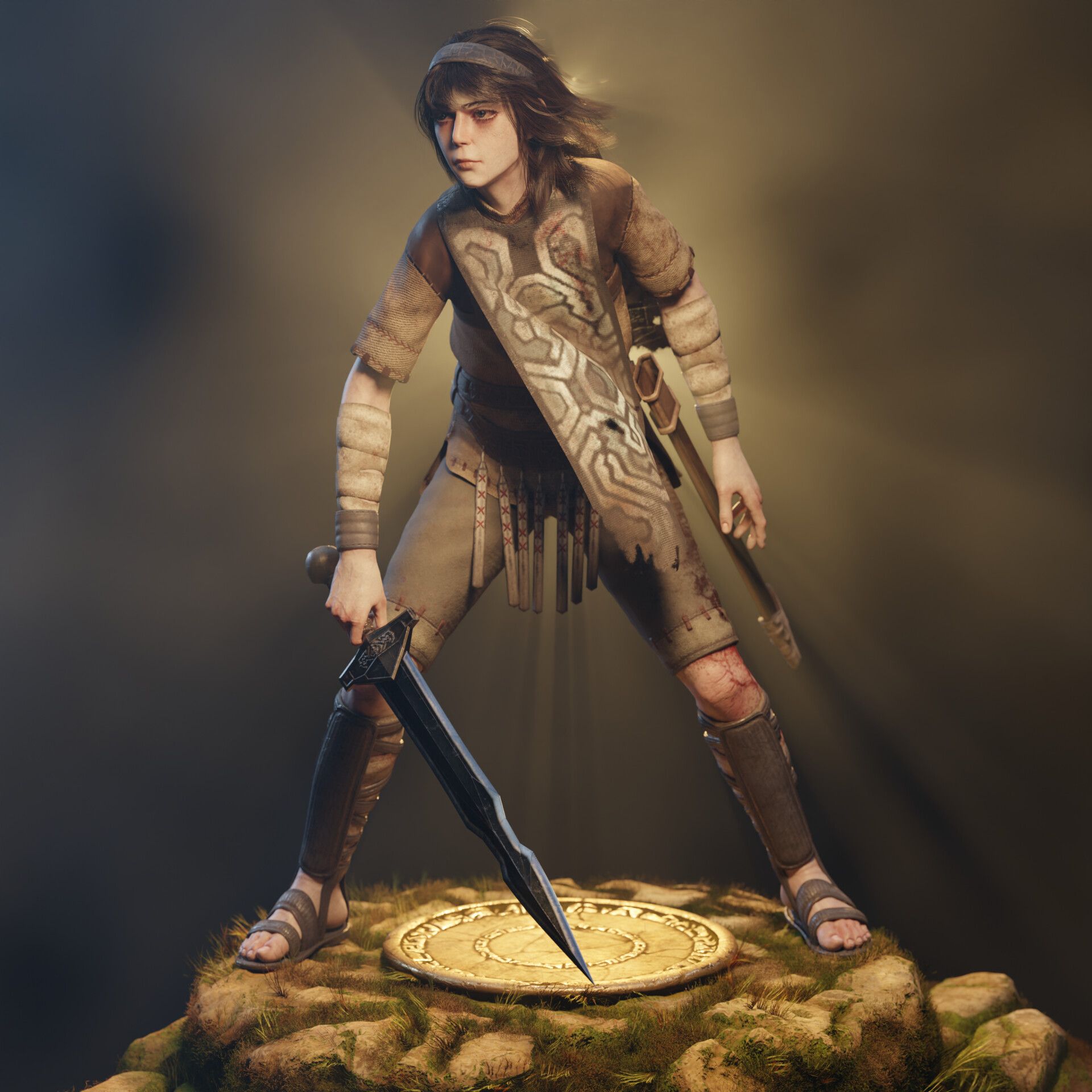 Elder Barreto - Wander (Shadow of the Colossus) Fan art