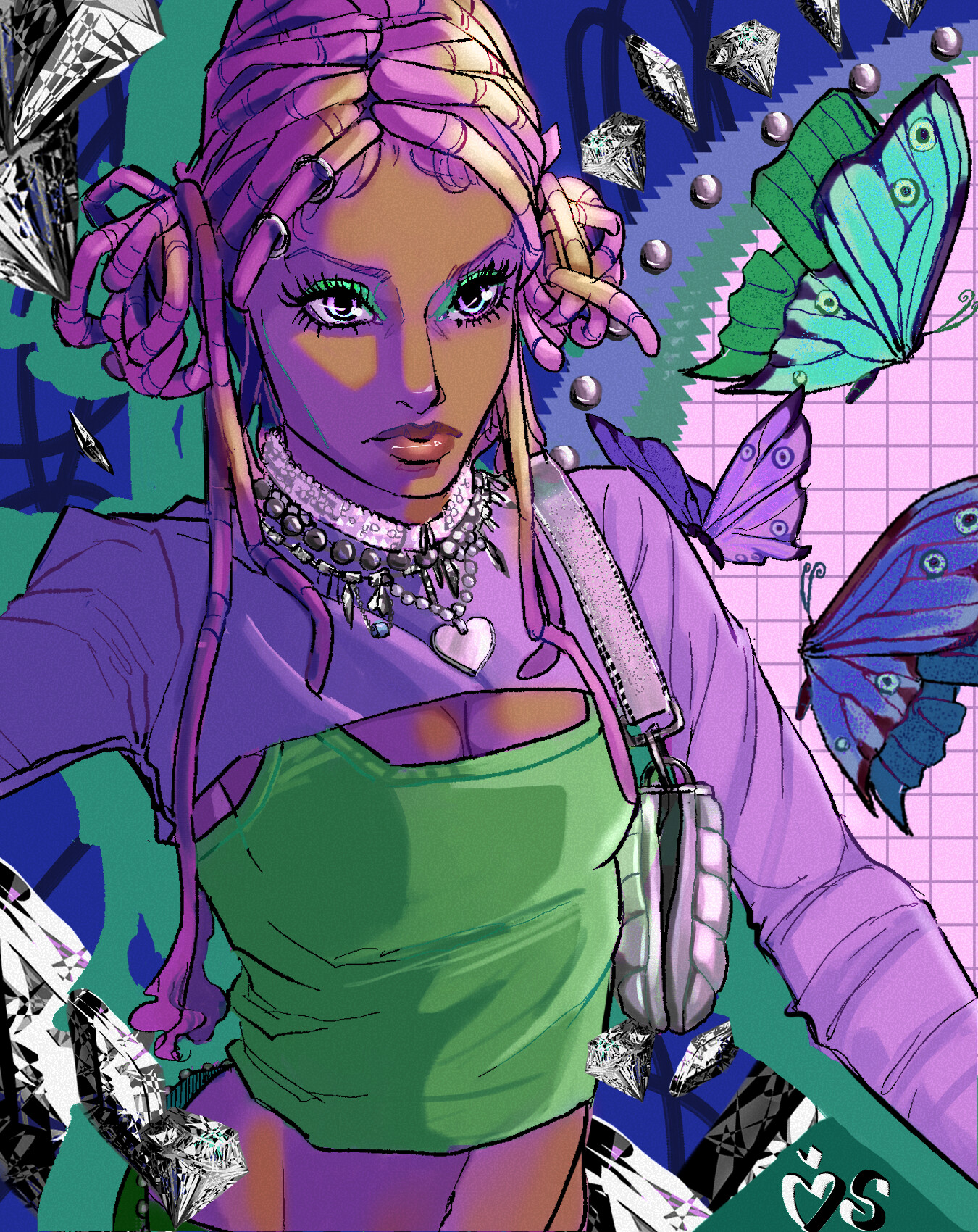 ArtStation - Butterfly Girl