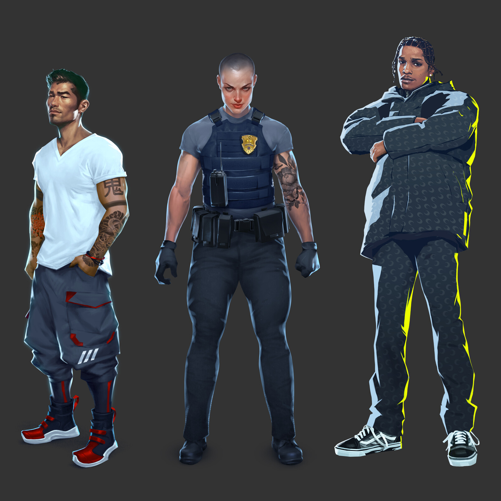 ArtStation - NFS: No Limits Character Design Art 2