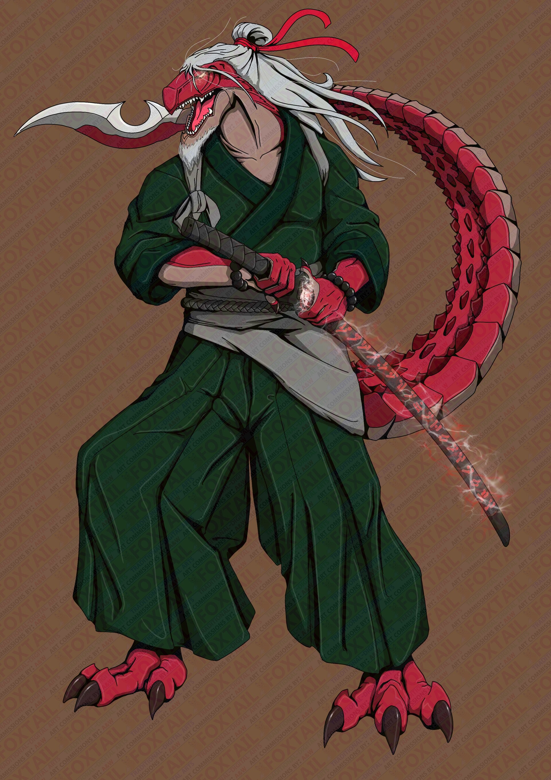 ArtStation - Dragonborn DnD character