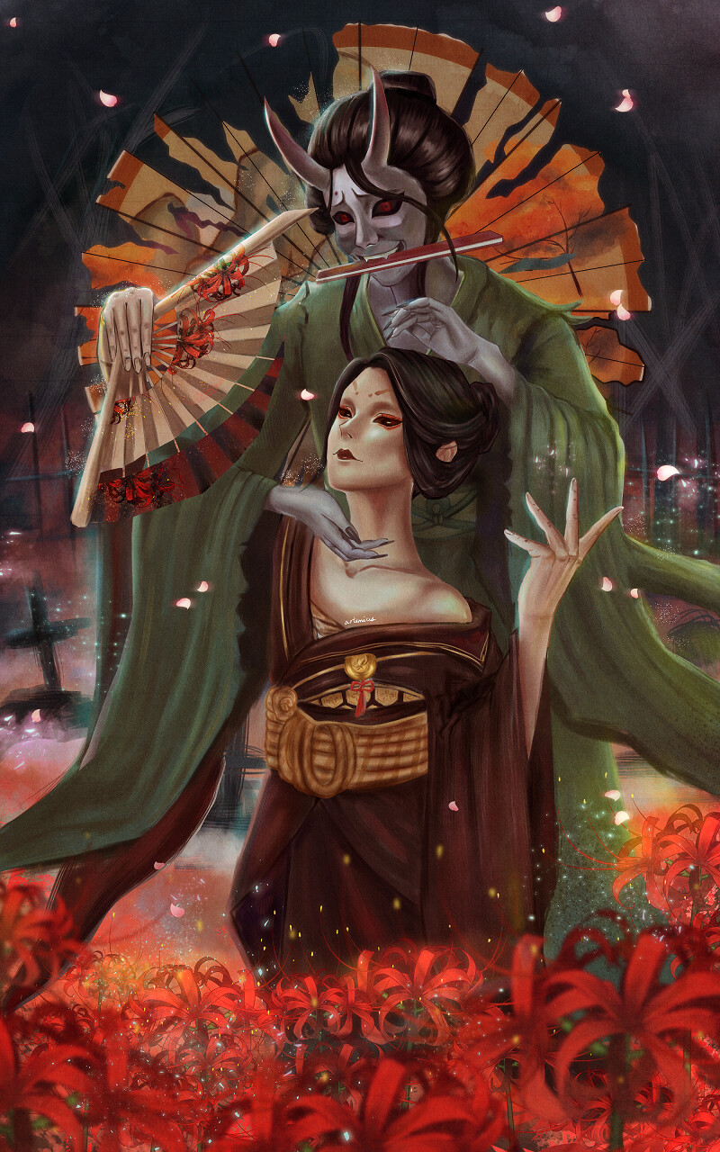 ArtStation - Geisha(Identity V)