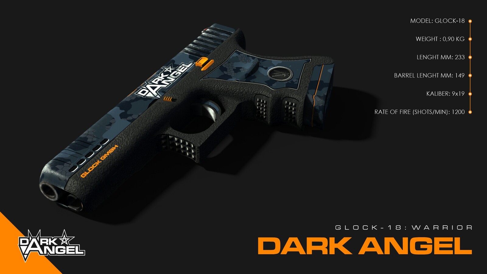 credoidea - CS:GO | Glock | Warrior | Dark Angel