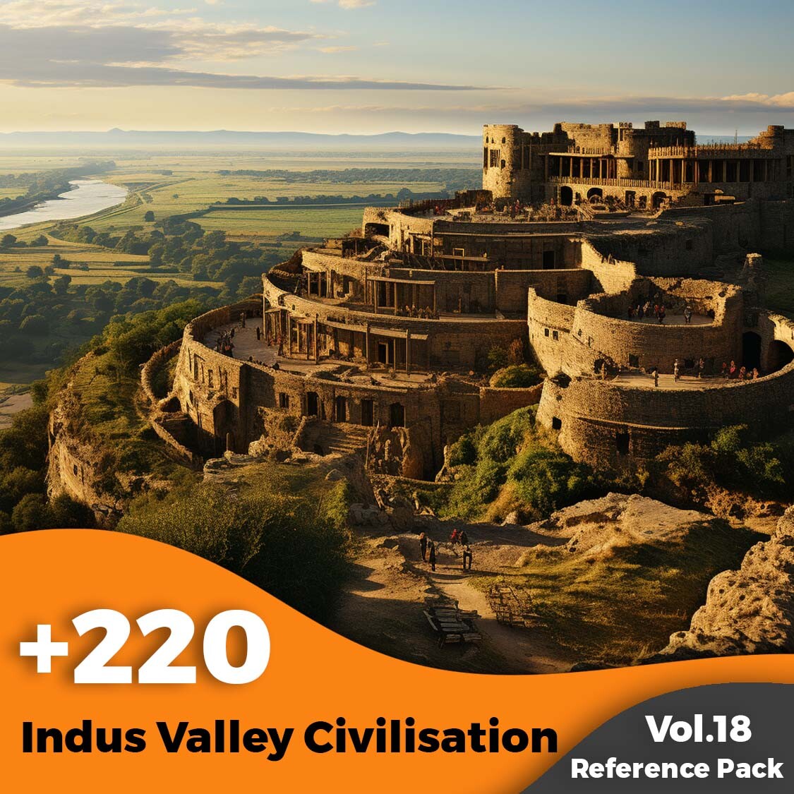 ArtStation - +220 Indus Valley Civilization Environment Concept (4k)