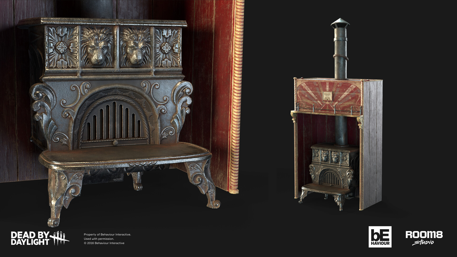 Room 8 Studio - Portfolio - Dead by Daylight - Realistic assets