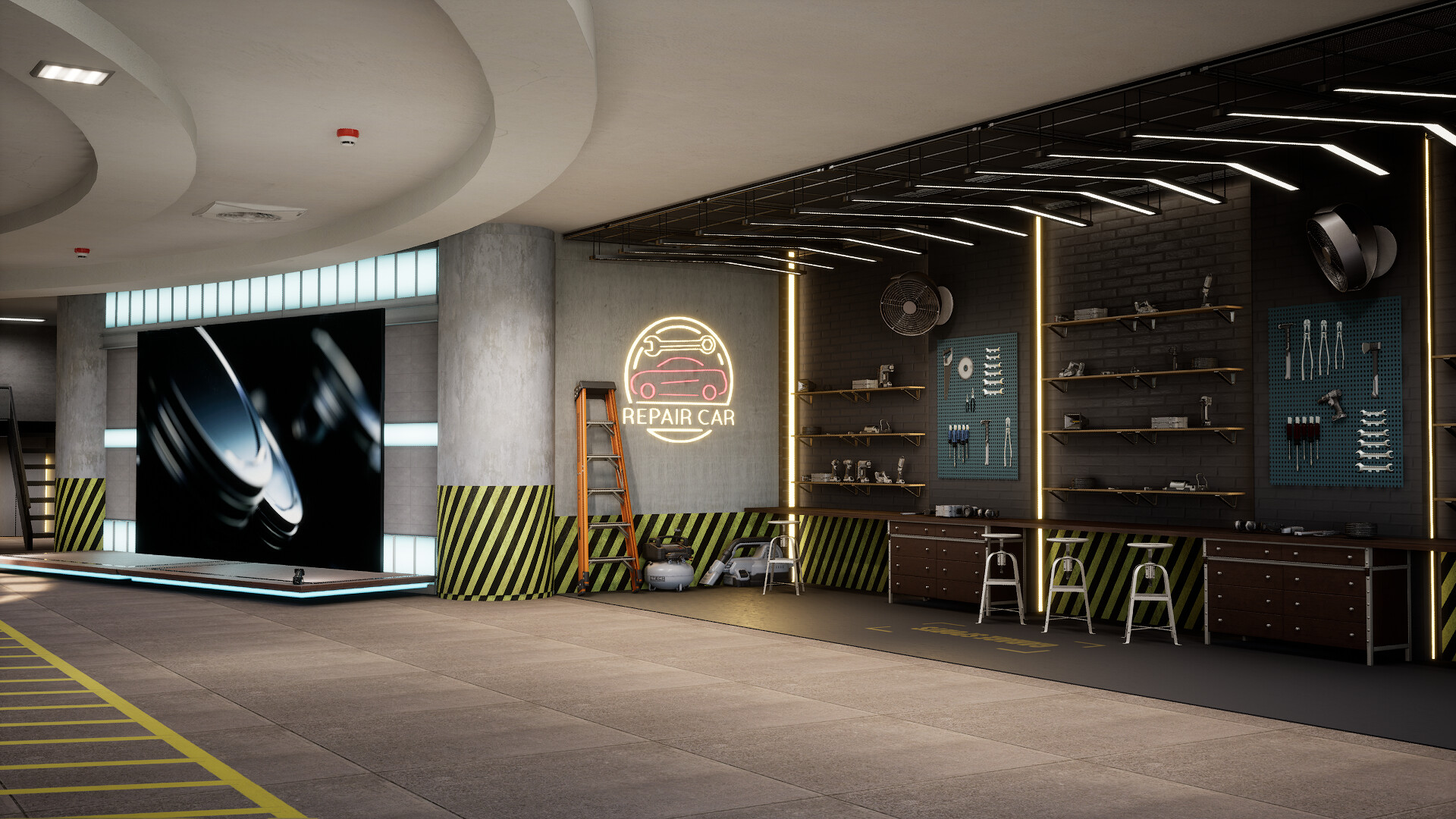 ArtStation - Virtual Environment | Unreal Engine 4.26