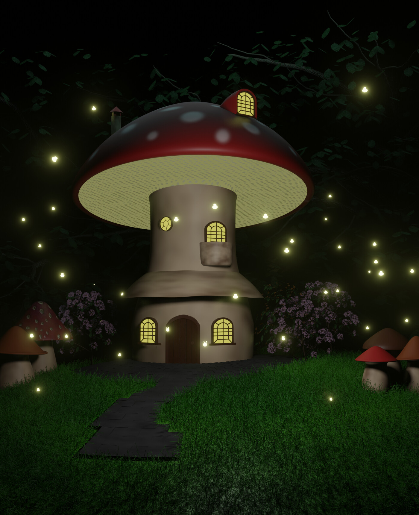 ArtStation - A small house for fabulous creatures