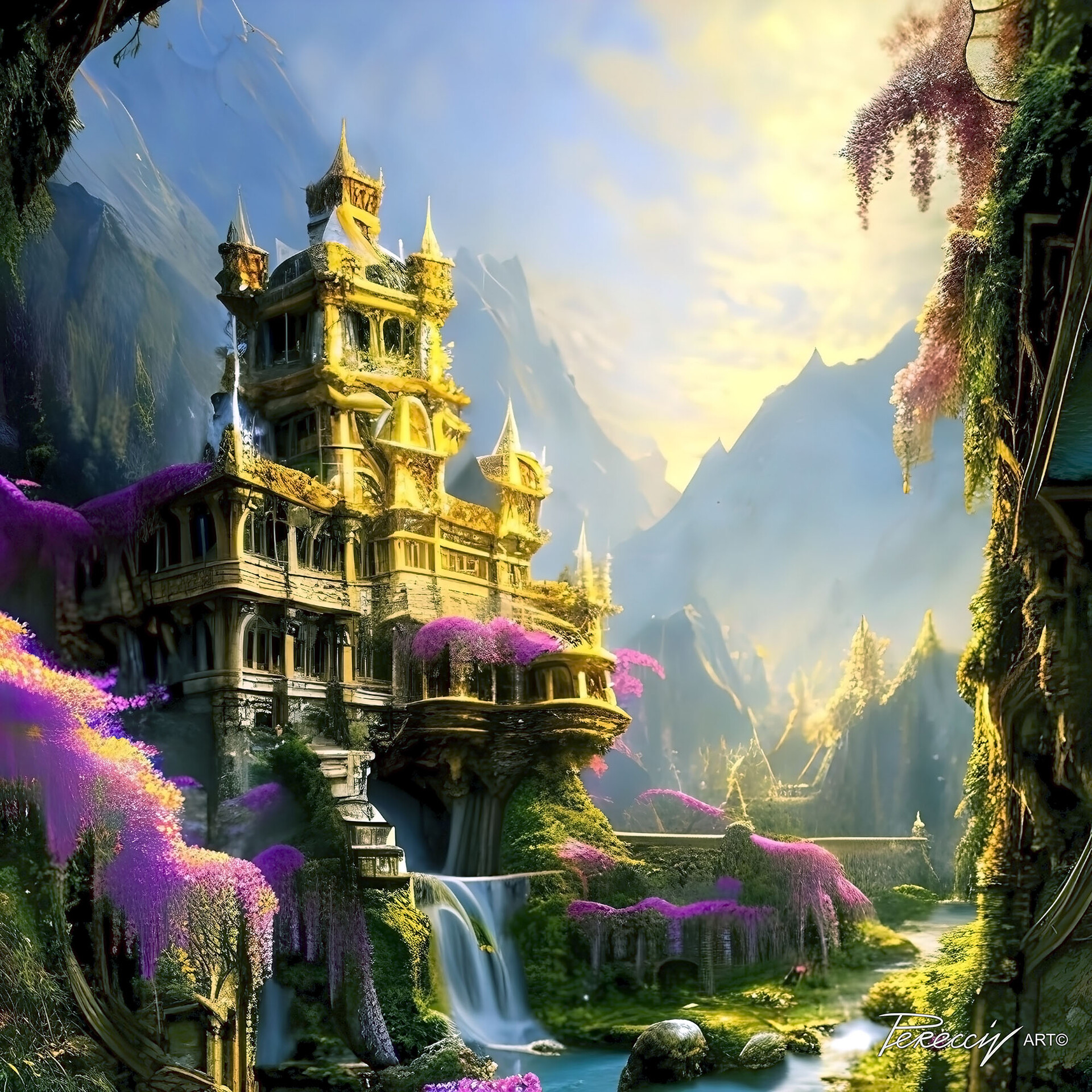 ArtStation - Magic Palace - 202306272.