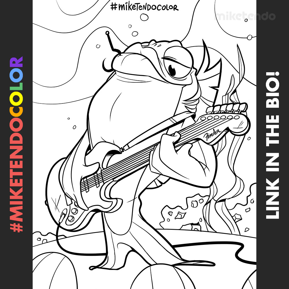 rock dog coloring pages