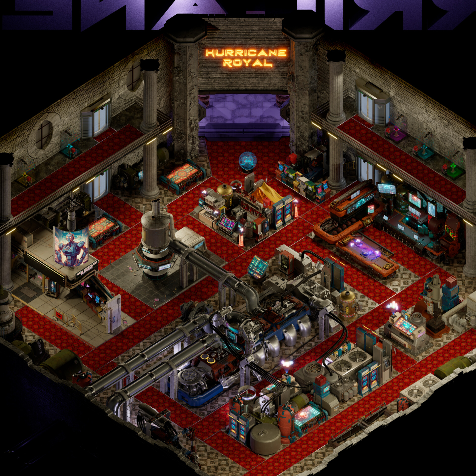 ArtStation - Level design and Art for Isometric game