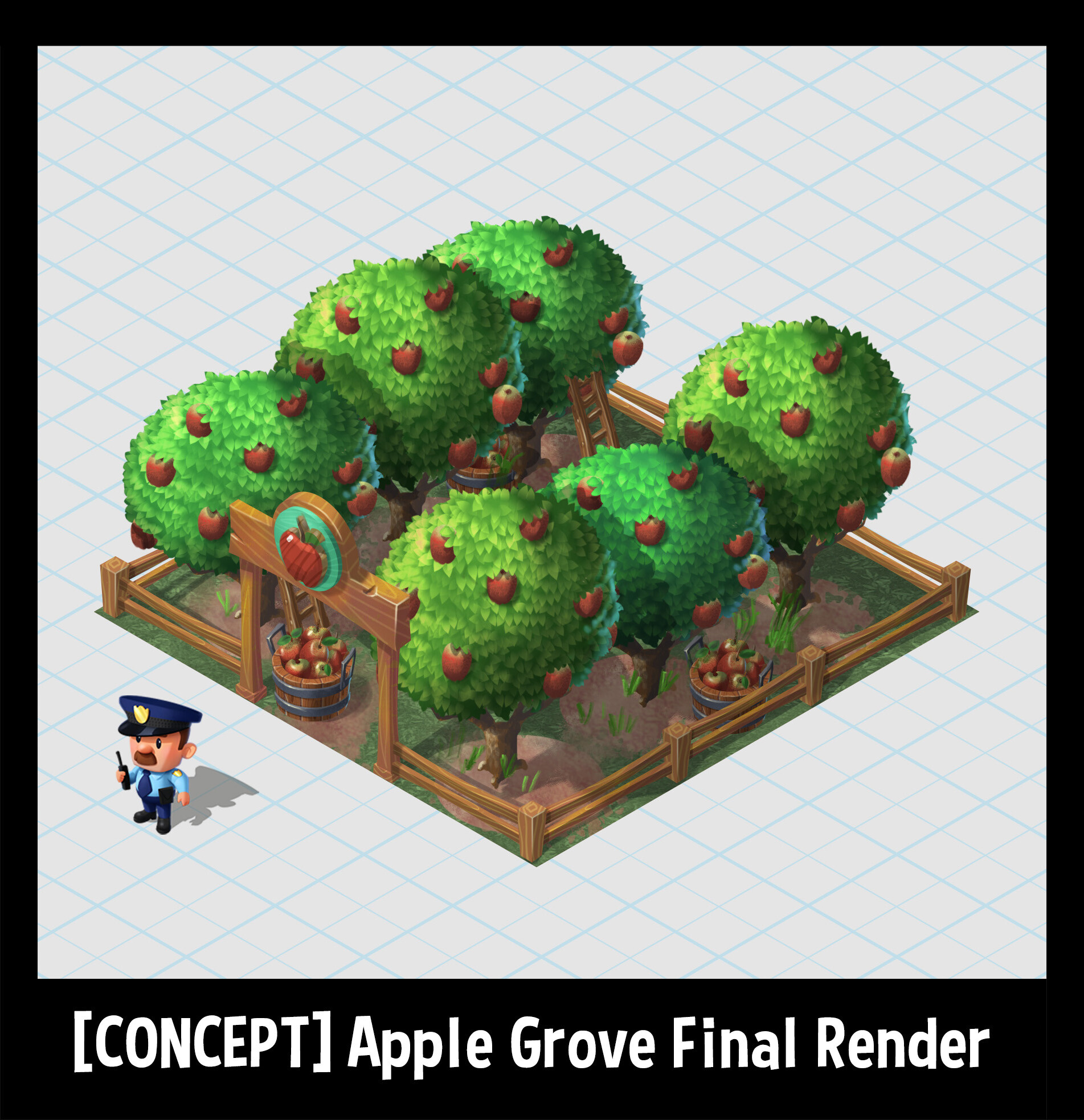 Billy Patton - UNRELEASED ZYNGA MOBILE GAME: Decorations