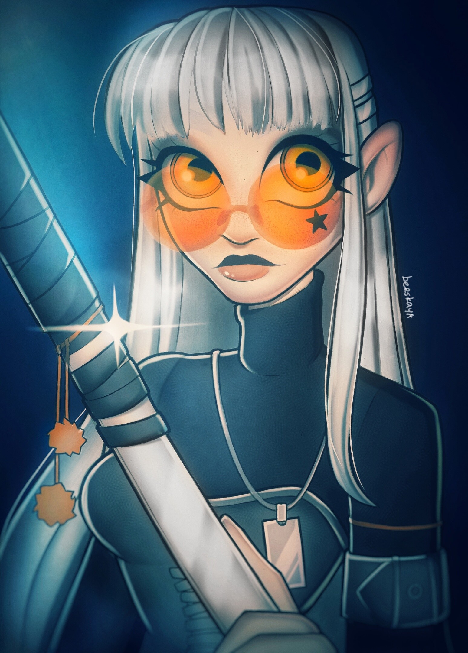 ArtStation - Character art - Lemur (OC)