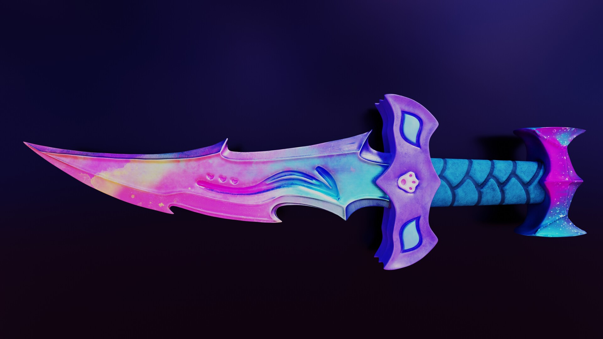 ArtStation - Cute Magic Dagger