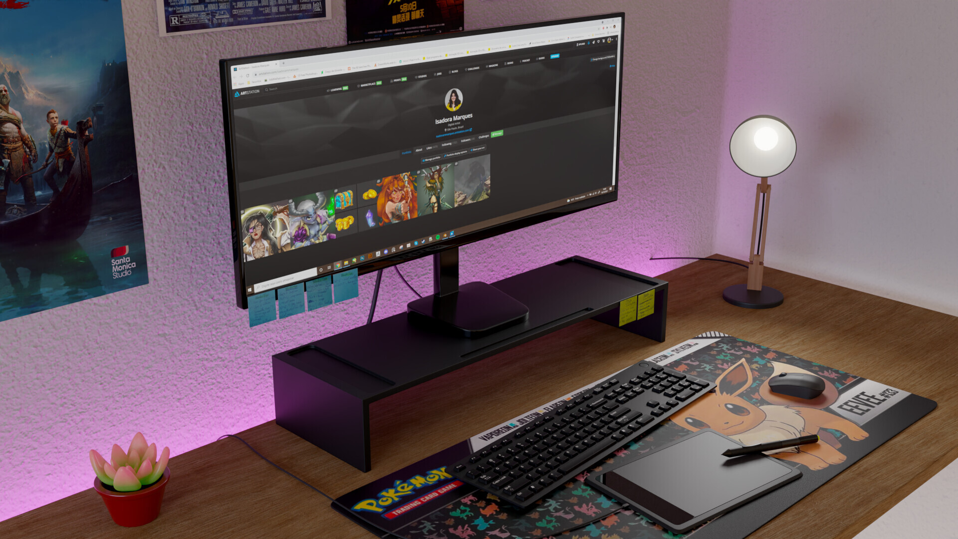 ArtStation - Old Workstation