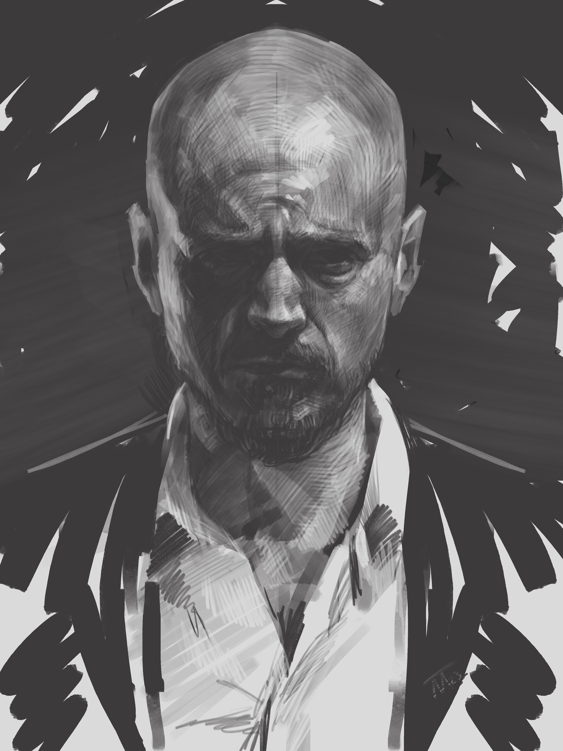 ArtStation - portrait drawing practice