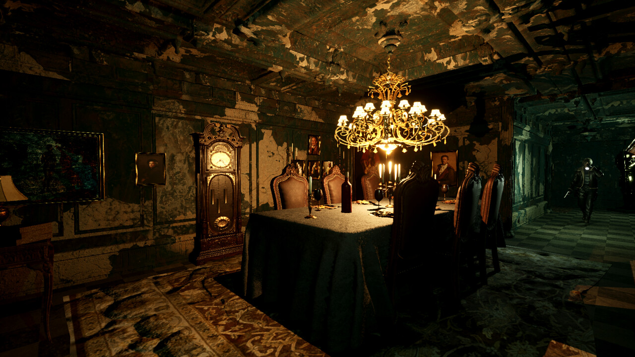 Yuri Miguel - Resident Evil 3.5, Dark Corridor, and Dining Room.