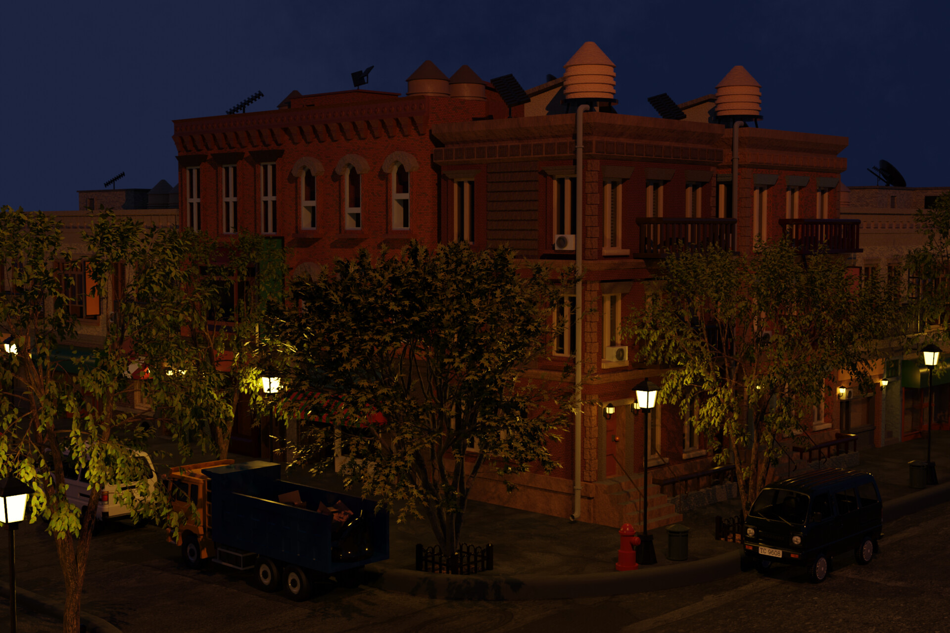 Tony Cheng - Main Street, Somewhere in U.S.A.